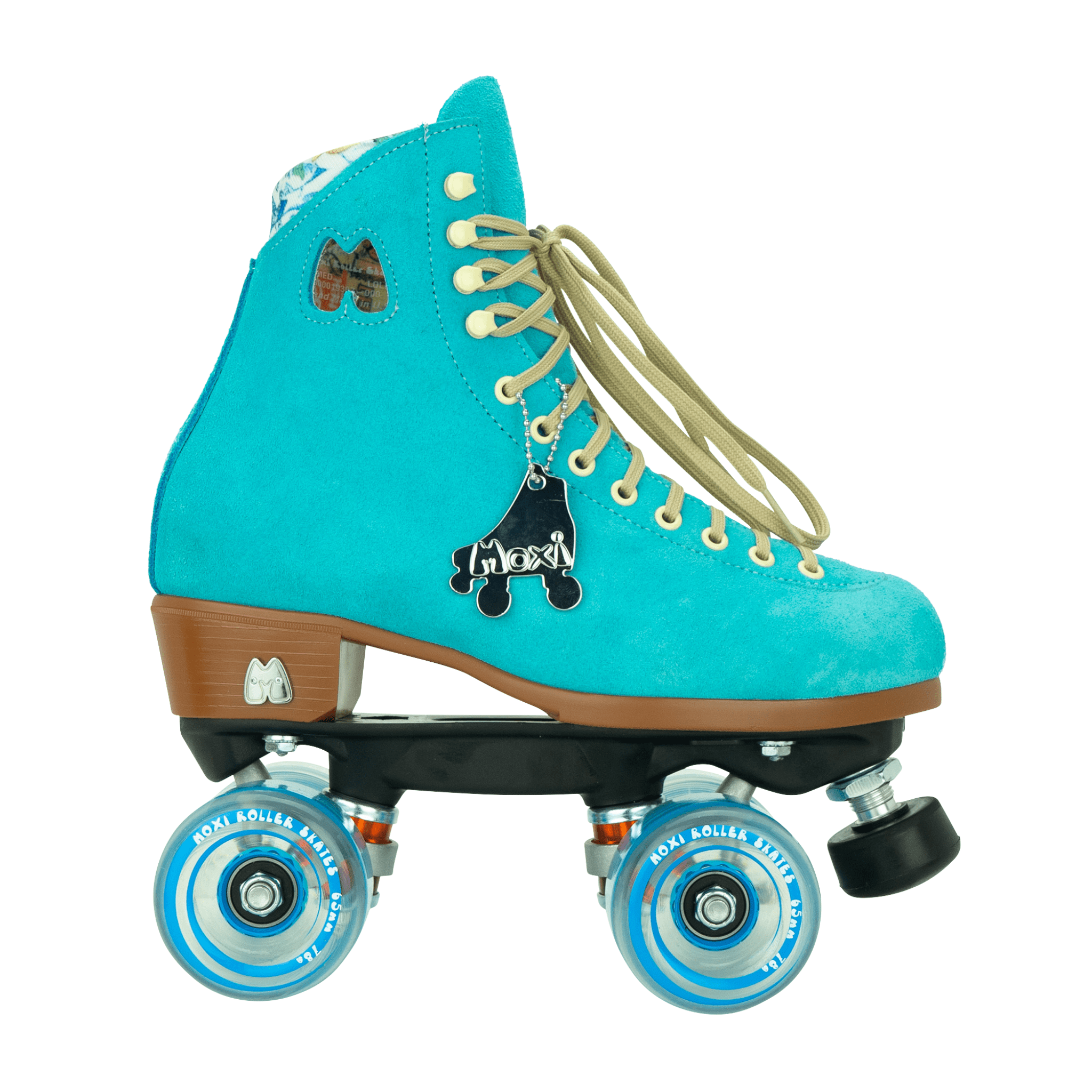 blue roller skates
